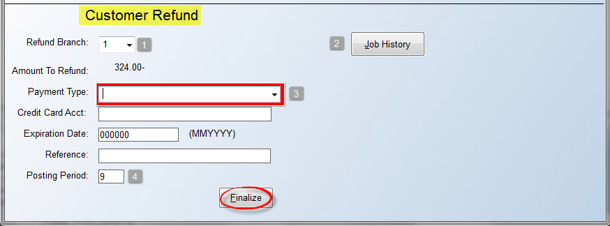Credit Memo Processing