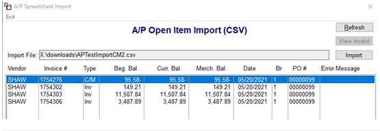 Customer Facing CSV Imports