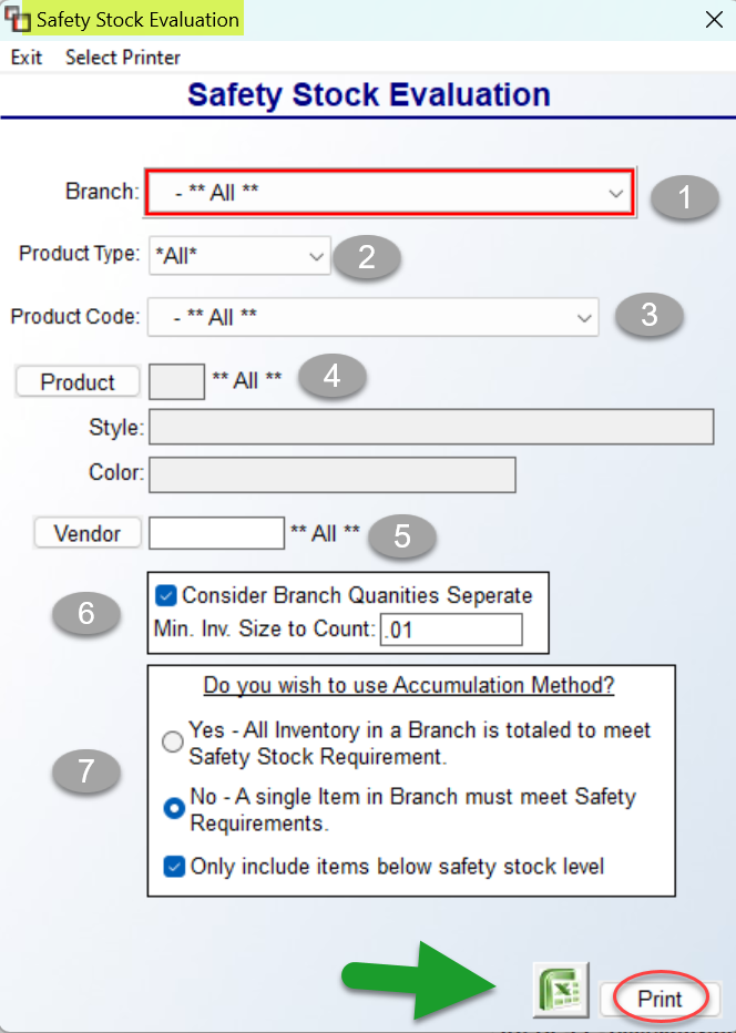 Safety Stock Evaluation Report