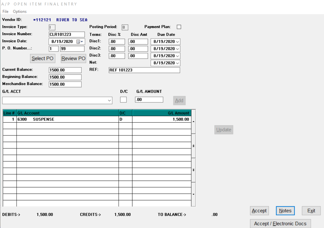 Moving a Customer Refund to an A/P Invoice for Check Refund