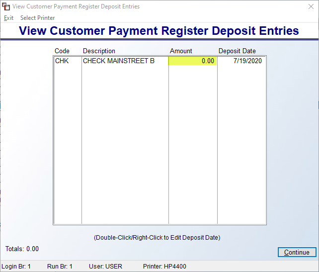 Moving a Refund in the Customer Payment Register to an Invoice in A/P ...
