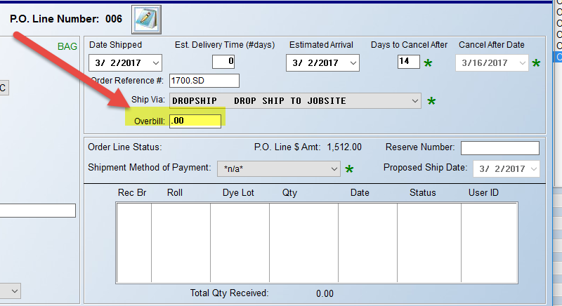 Adding Overbill Amounts to Job Costs