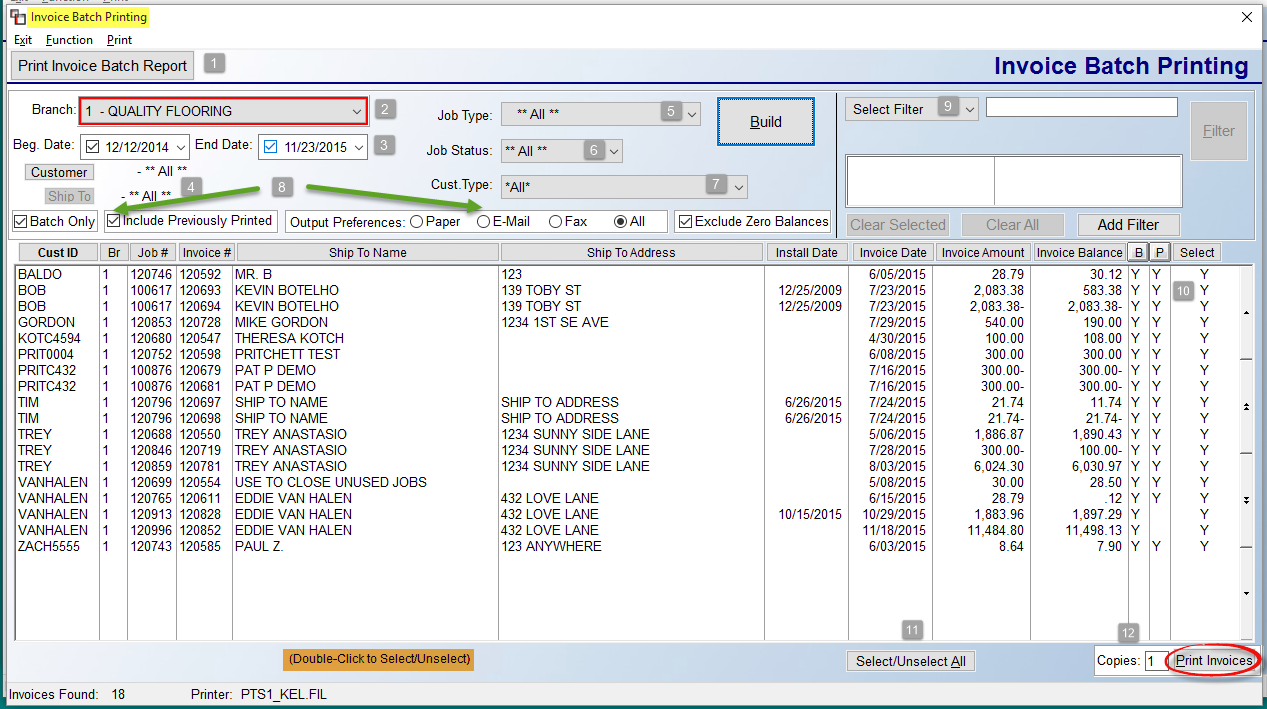 Batch Invoicing Documentation