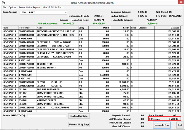 Steps for Bank Account Reconciliation and Common Balancing Errors